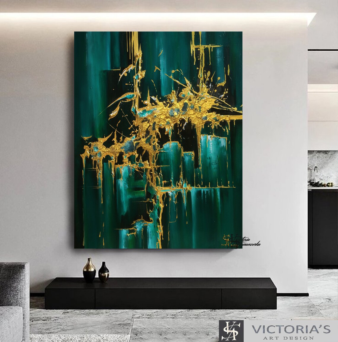 Extra Large Oil Painting Original Oil Painting Abstract - Etsy