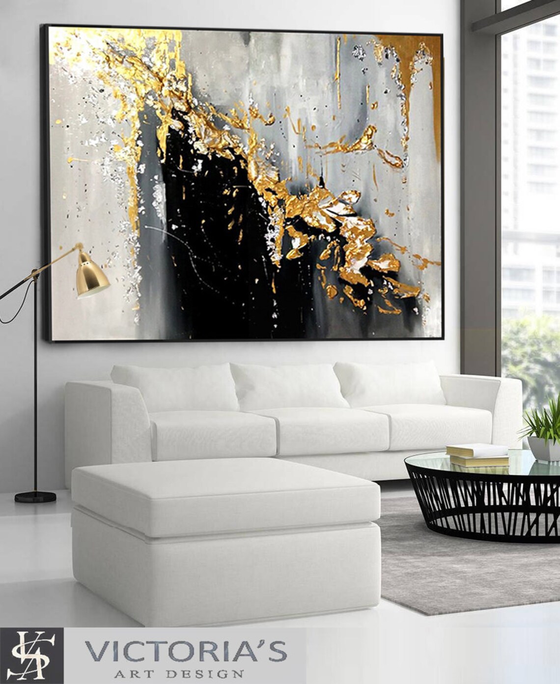 Extra Large Oil Painting Original Oil Painting Abstract | Etsy