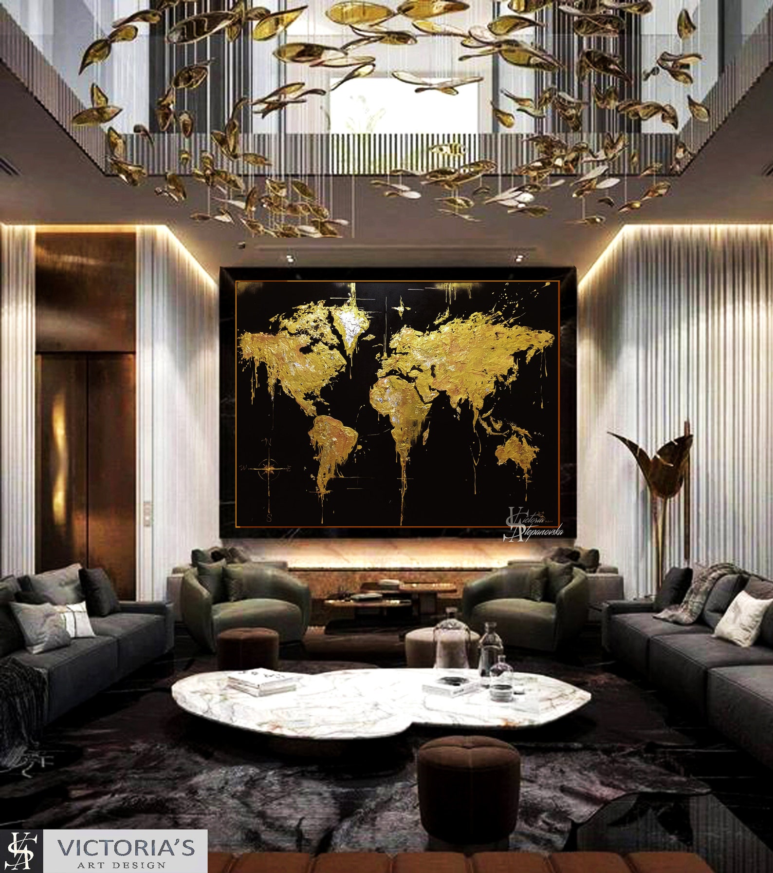 Extra Large Oil Painting Original Oil Painting Abstract - Etsy