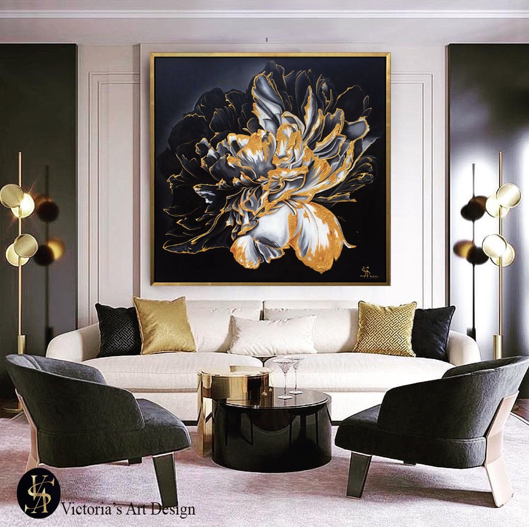 Oil Painting Original Oil Painting Abstract Modern On Canvas | Etsy