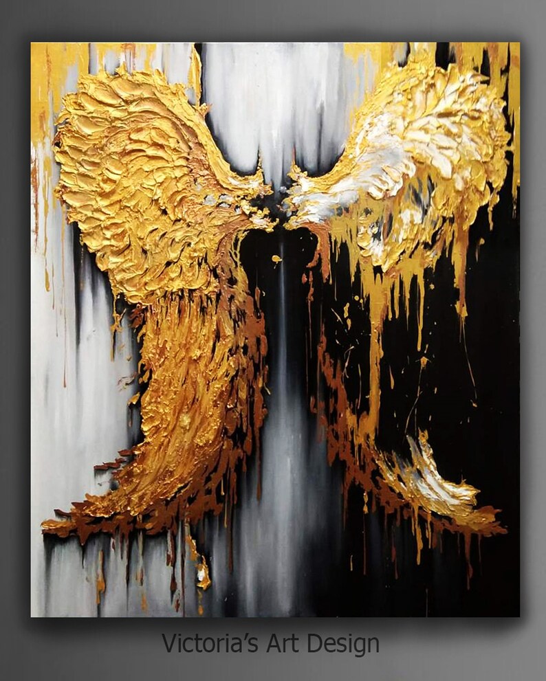 Oil Painting Original Oil Painting Abstract Modern On Canvas | Etsy