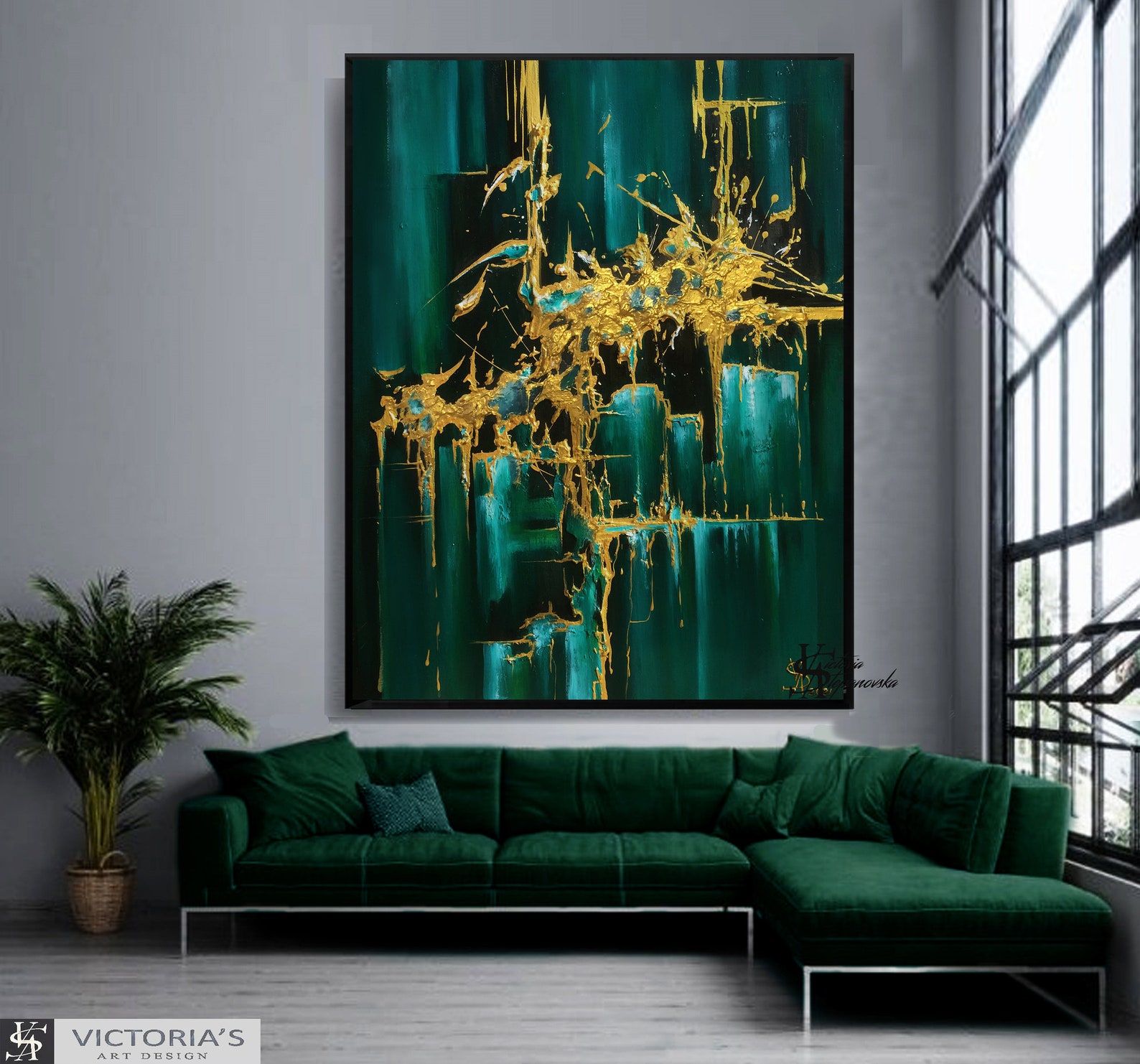 Extra Large Oil Painting Original Oil Painting Abstract - Etsy