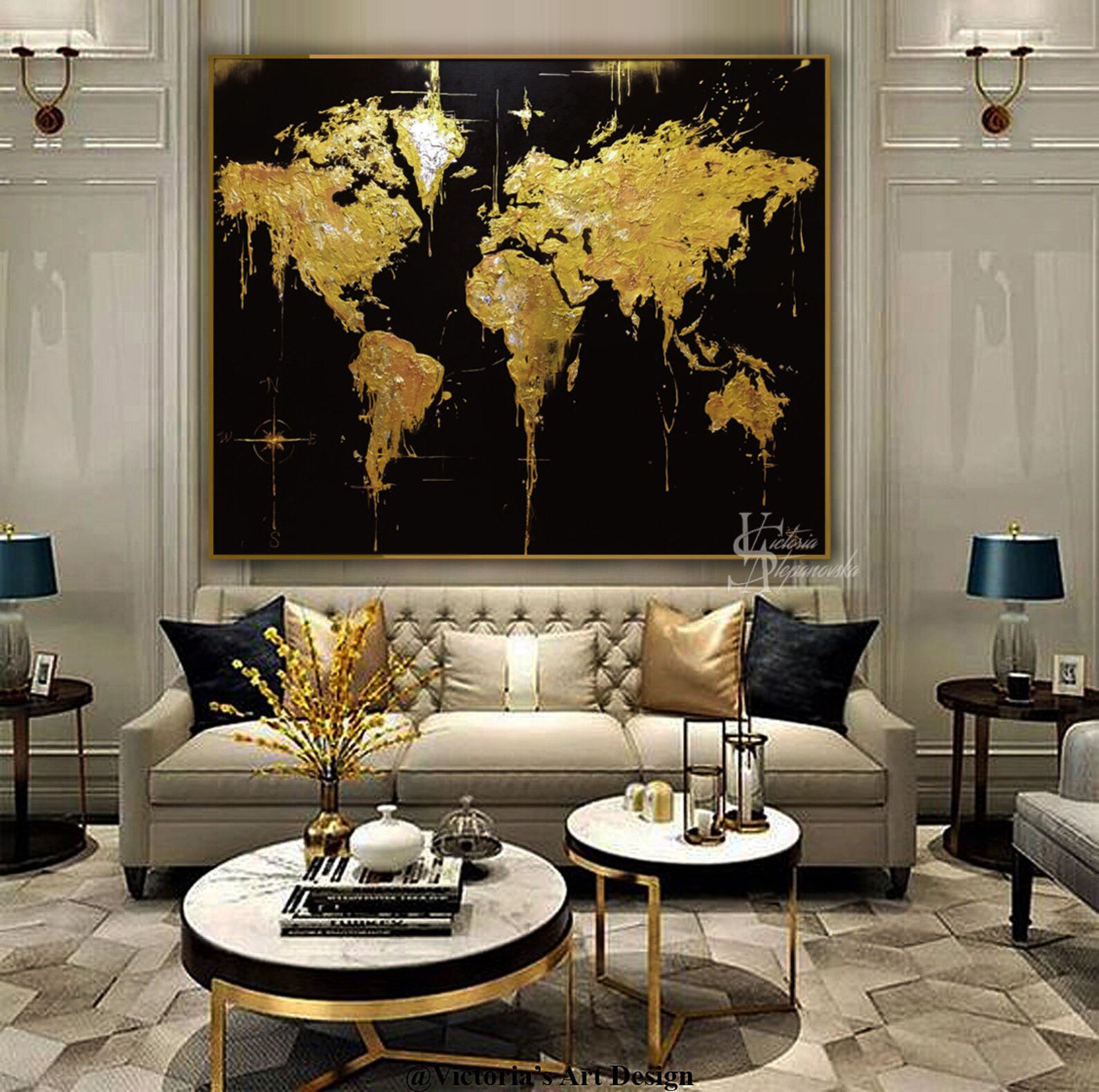 Extra Large Oil Painting Original Oil Painting Abstract - Etsy