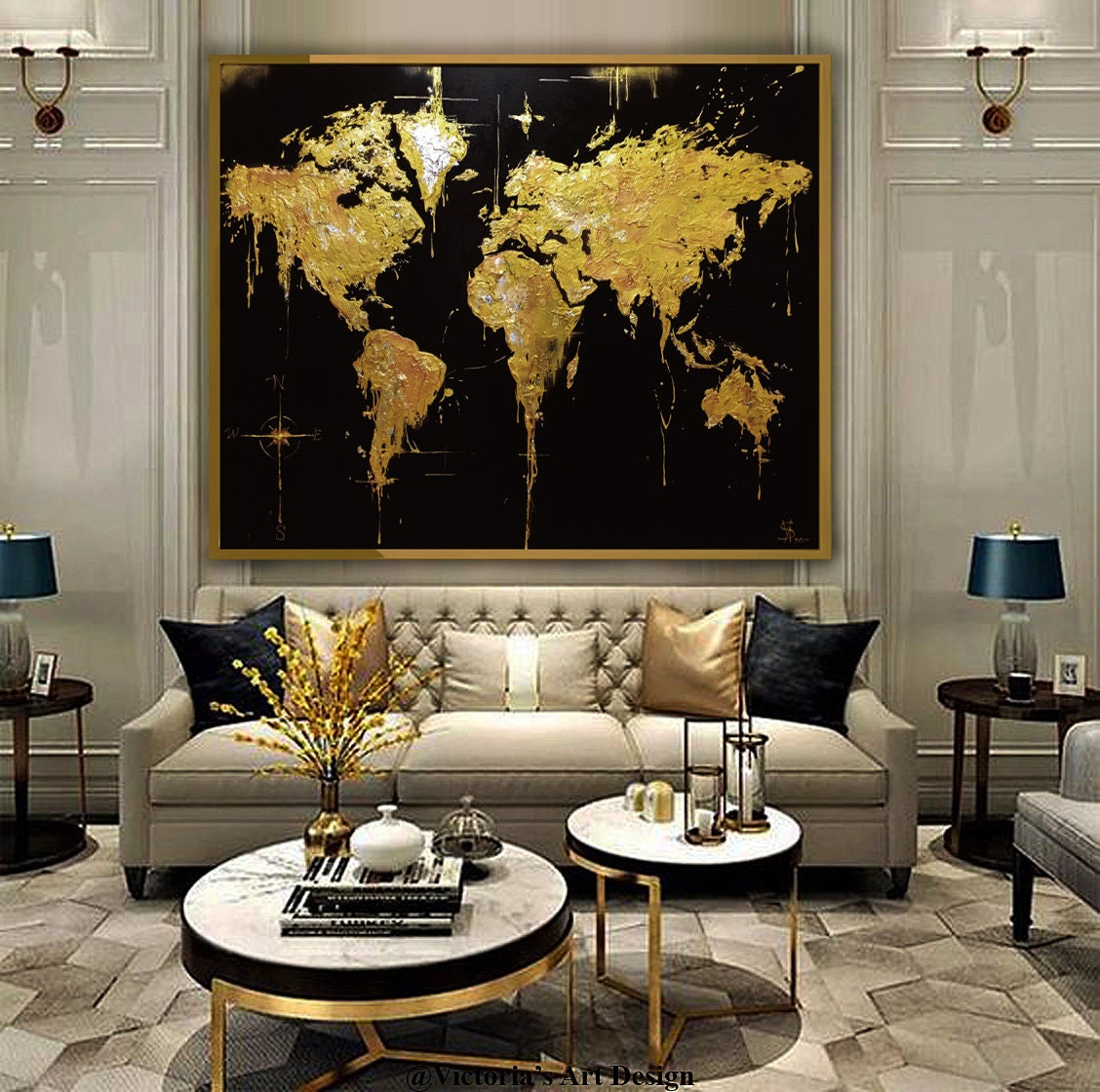 Oil Painting Original Oil Painting Abstract Modern On Canvas | Etsy