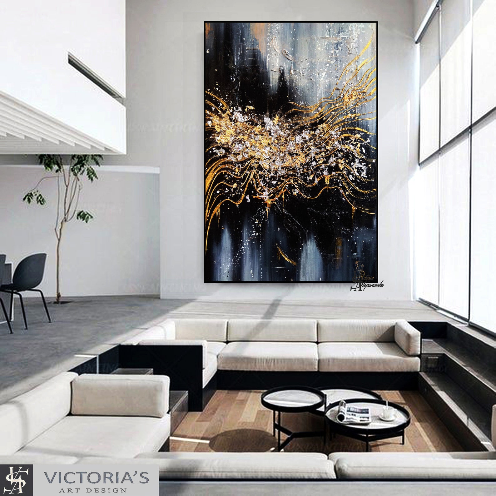Extra Large Oil Painting Original Oil Painting Abstract - Etsy