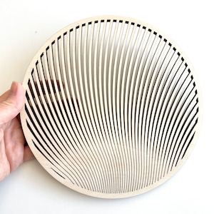 MOIRÉ Birch Trivet for Hot Dishes 20 Cm Nordic Home Decor Wooden Pot ...