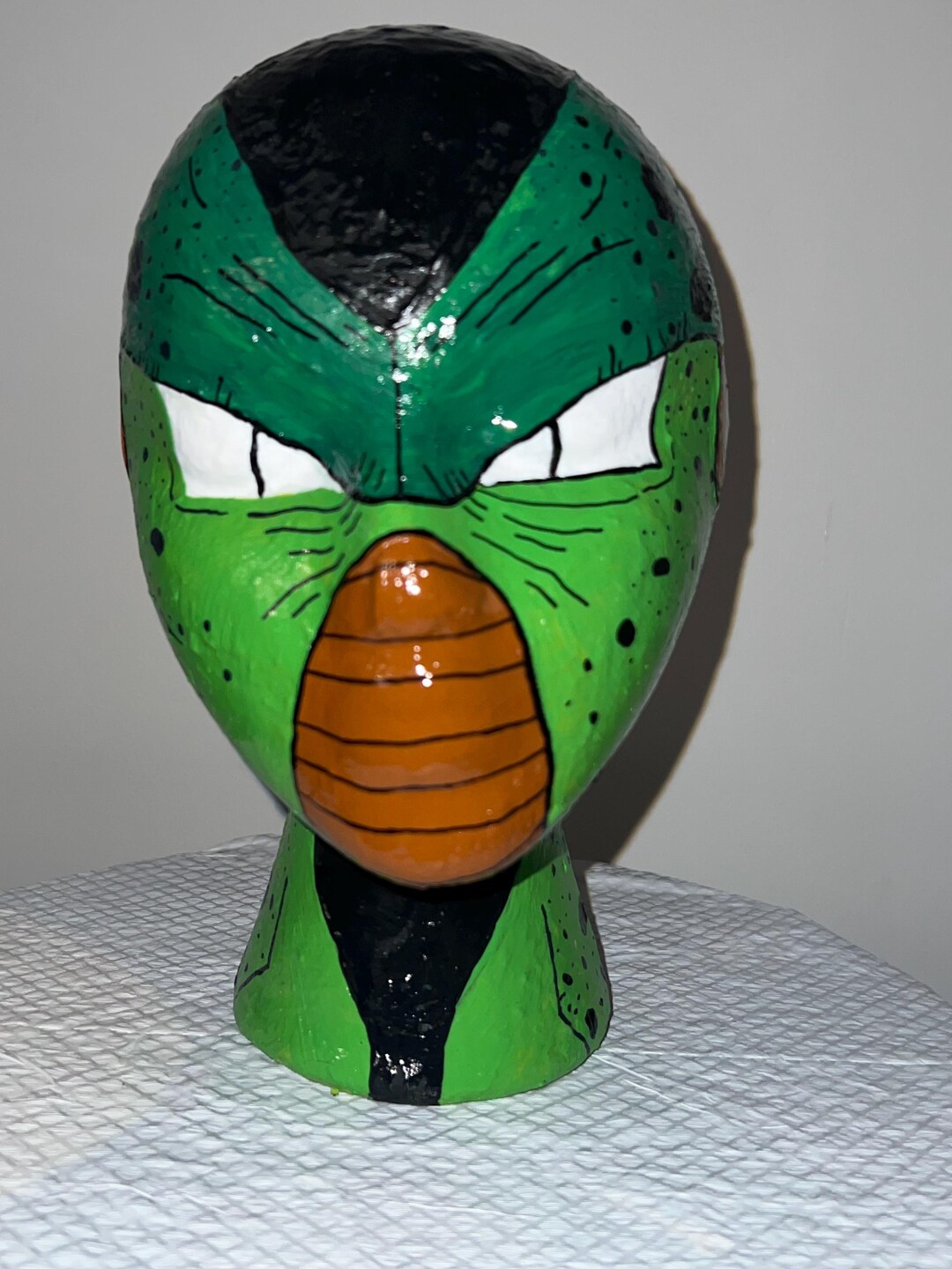 Dragon Ball Z Painted Mannequin Head - Etsy