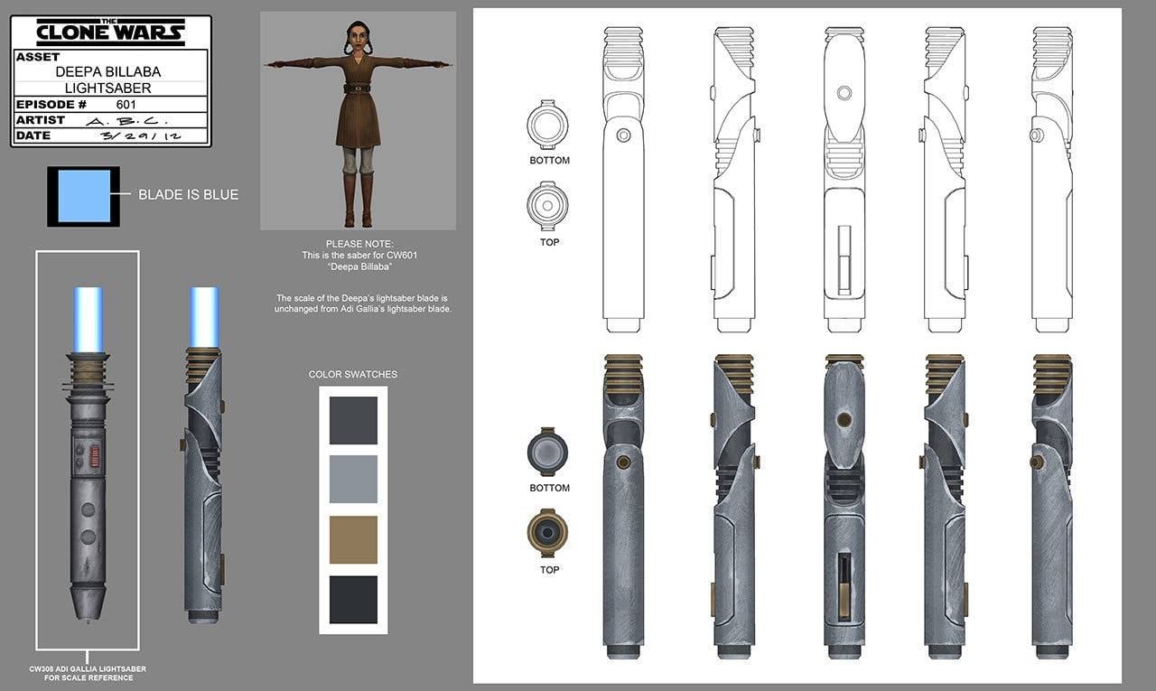 Depa Billaba Bad Batch Inspired Hilt | Etsy