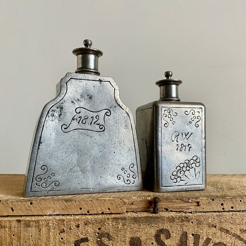 Vintage Flask - Etsy