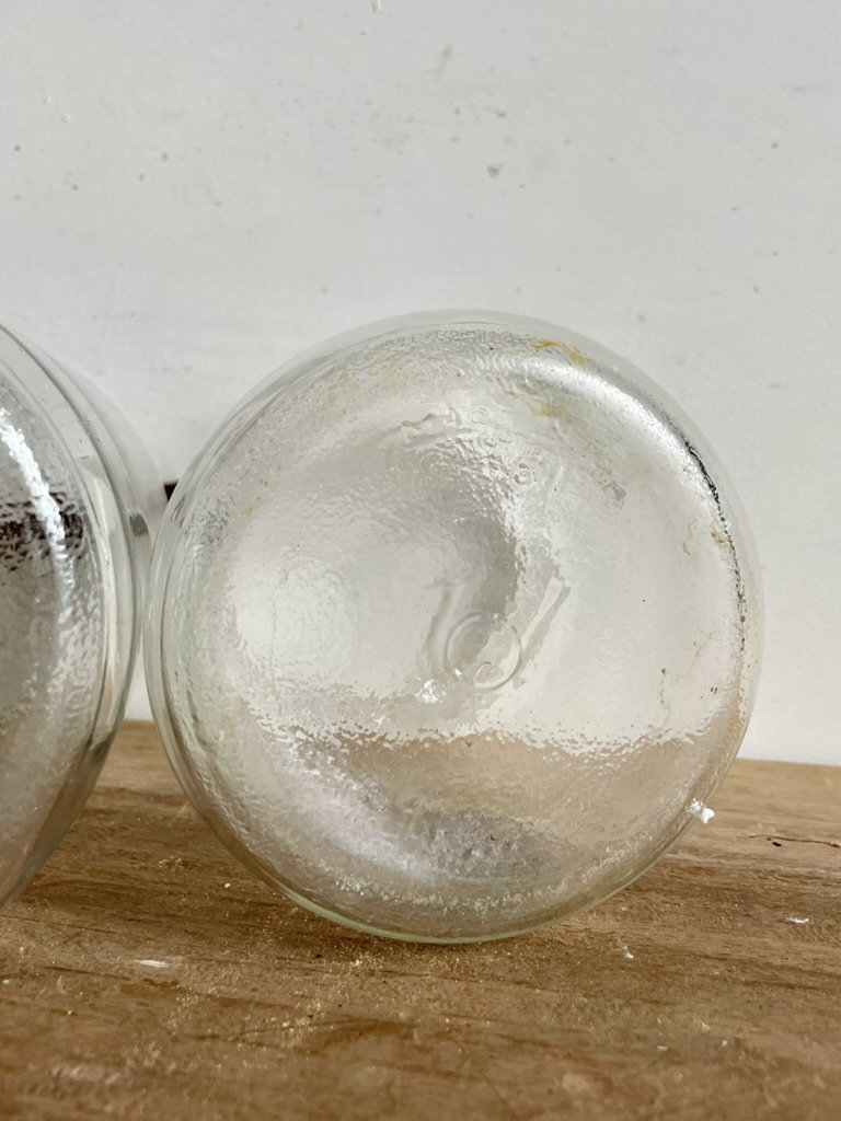 Set of 3 French Vintage “le Meilleur” Canning Jars, C1940s-1950s ...