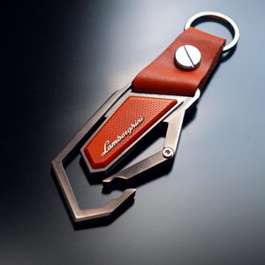 Titanium Keychain Carabiner for Lamborghini, Aventador, Urus, SVJ ...
