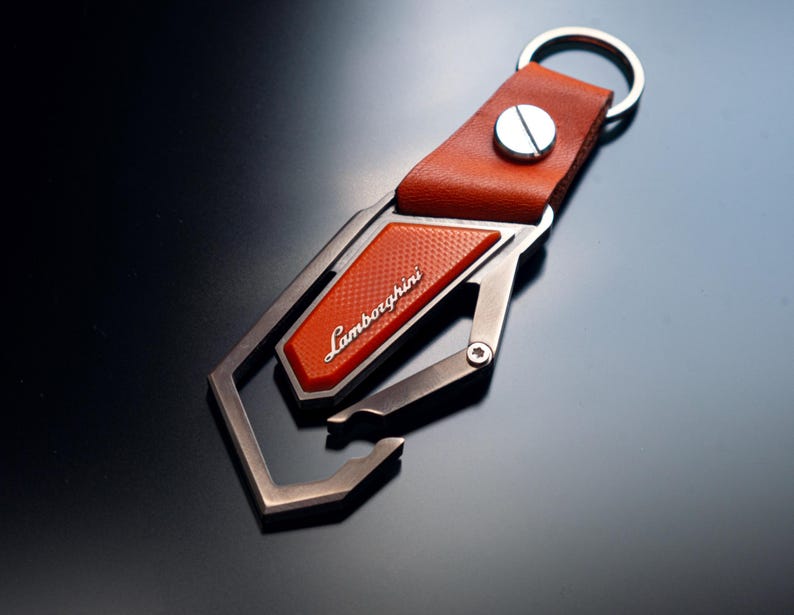 Titanium Keychain Carabiner for Lamborghini, Aventador, Urus, SVJ ...