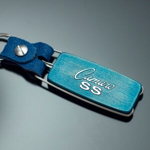 Vintage Camaro SS Keychain, Chevrolet, Retro Car, Muscle Car ...