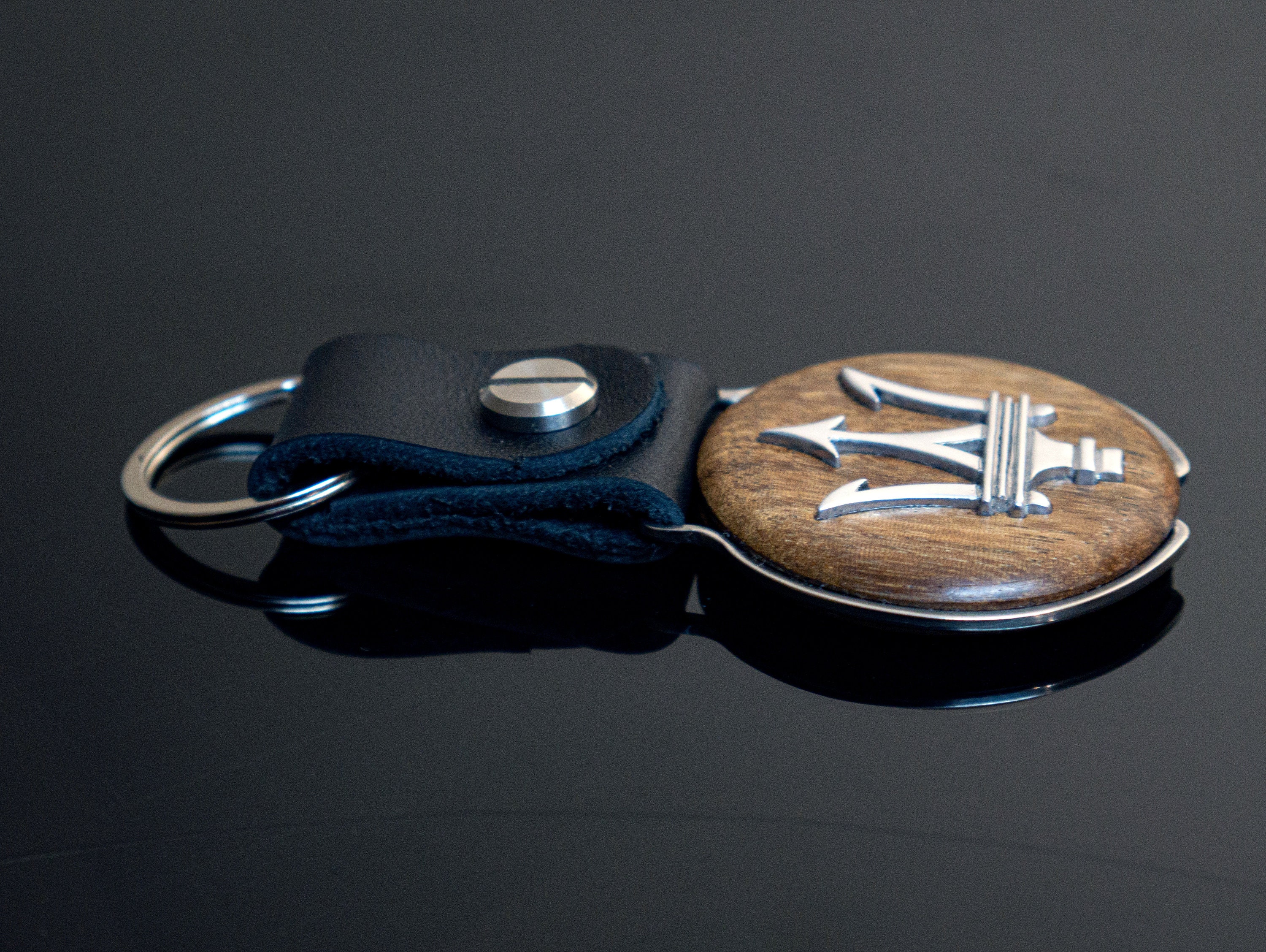 Maserati Keychain Wooden Titanium Aluminium Spyder Gran - Etsy