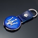 Maserati Blue Keychain Wooden Titanium Aluminum Spyder Gran Turismo 350 ...