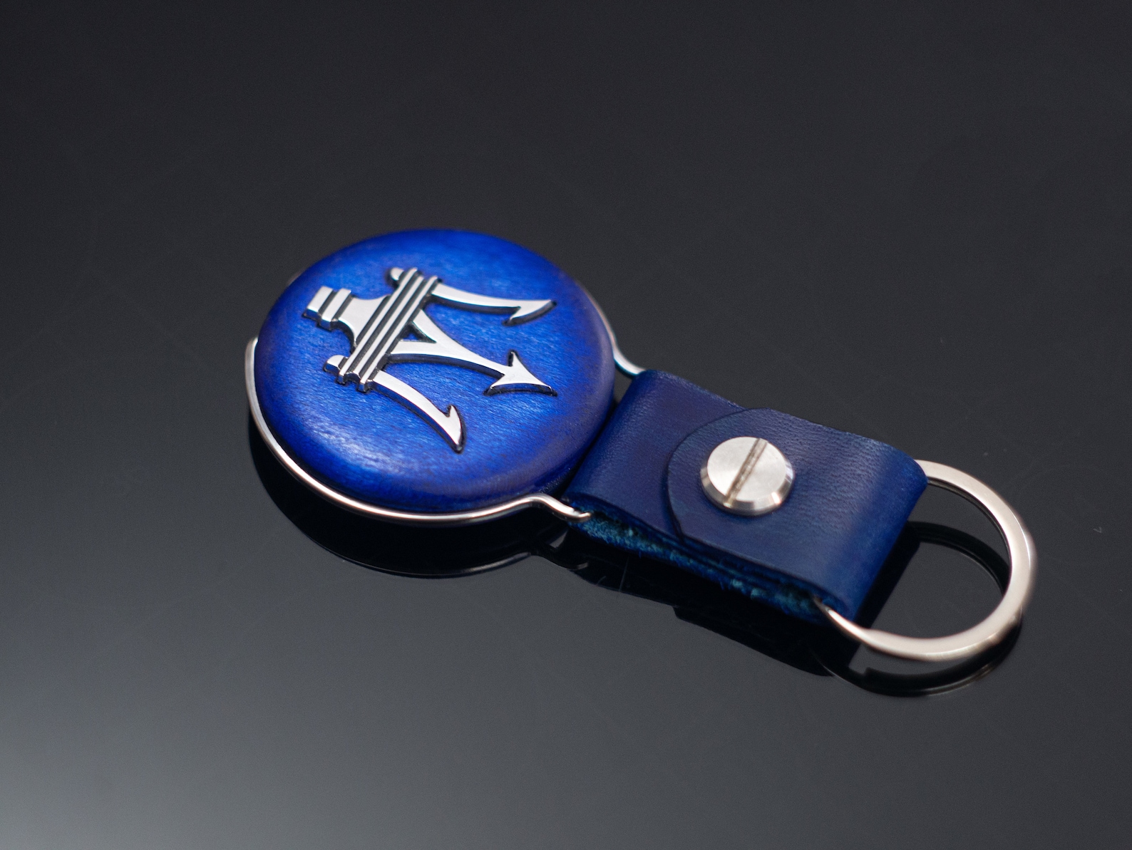Maserati Blue Keychain Wooden Titanium Aluminum Spyder Gran Turismo 350 ...