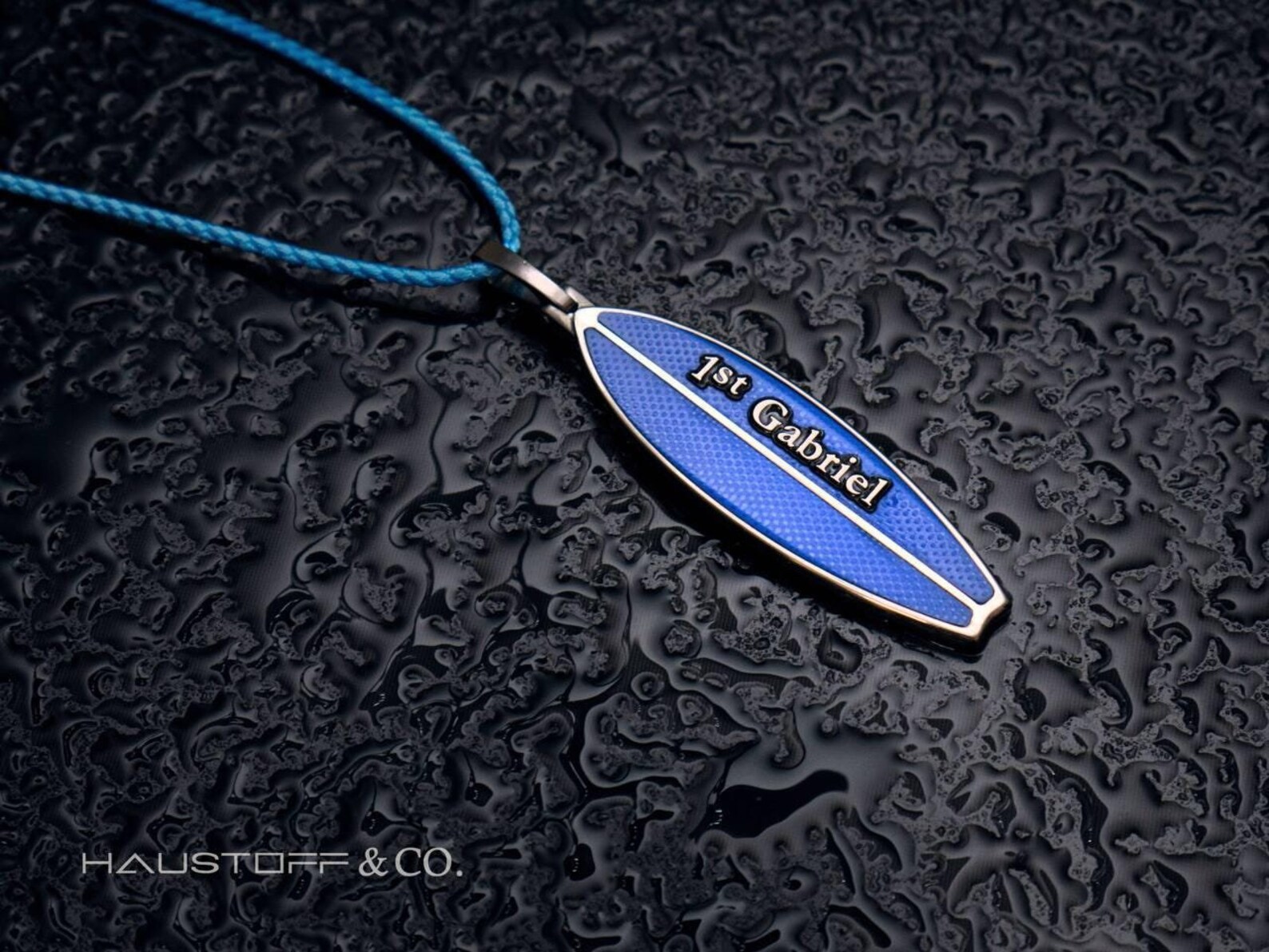 Titanium Surf Board Pendant, Necklace, Custom Colored, for Surfers ...