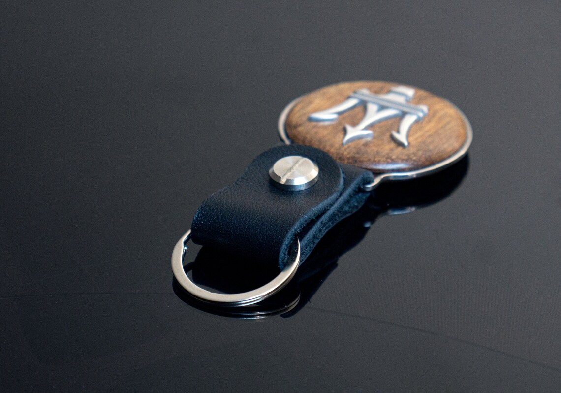 Maserati Keychain Wooden Titanium Aluminium Spyder Gran - Etsy