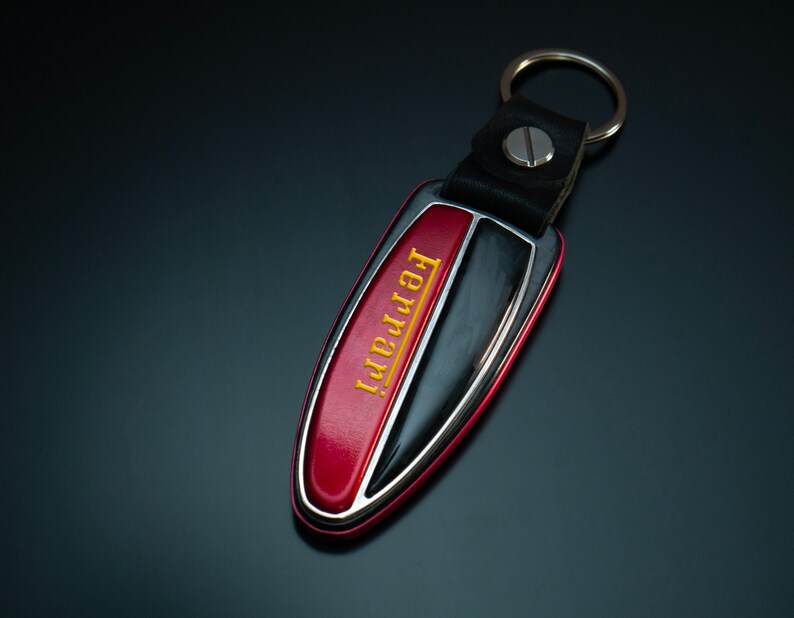 Custom Ferrari Keychain Made of Carbon Fiber Aluminum - Etsy