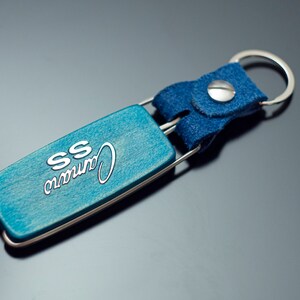 Vintage Camaro SS Keychain, Chevrolet, Retro Car, Muscle Car ...