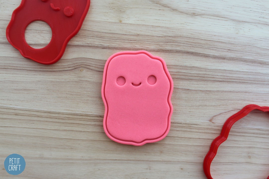 Chicken Nugget | Kawaii Chicken Nugget Cookie Cutters and Embossers ...