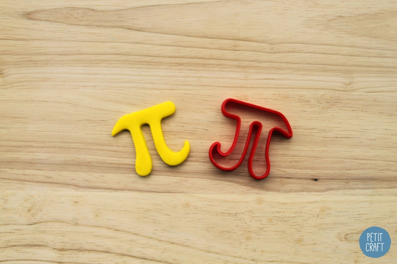Pi Math Symbol | Cookie Cutter, Cake and Fondant Decorates - Etsy