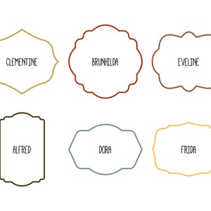 Vintage Frames & Borders Geometric Shapes Cookie Cutters - Etsy UK