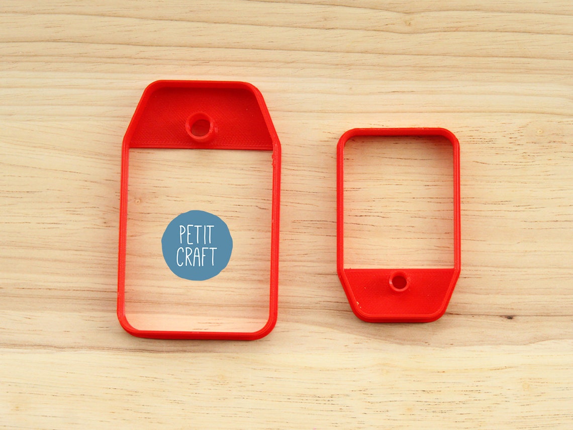 Luggage Tags & Labels Cookie Cutters Cake and Fondant - Etsy UK