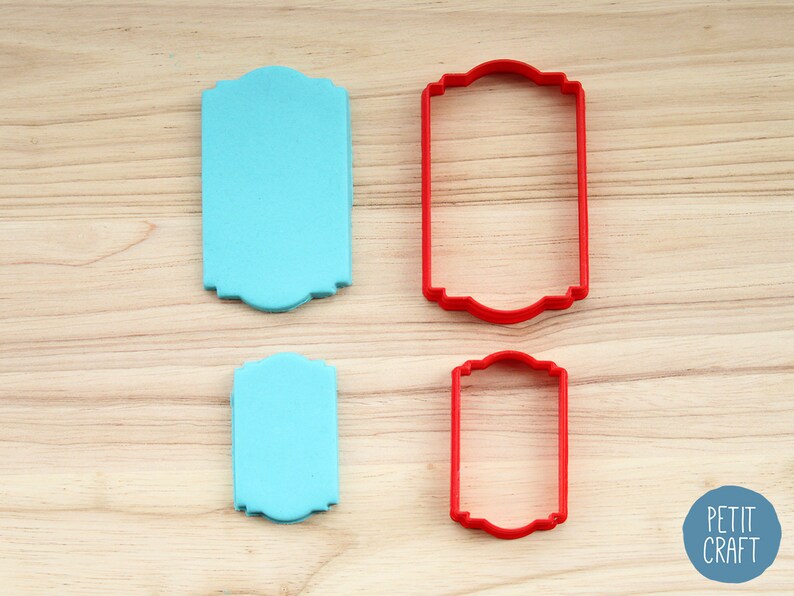 Vintage Frames & Borders | Geometric Shapes Cookie Cutters, Cake and ...