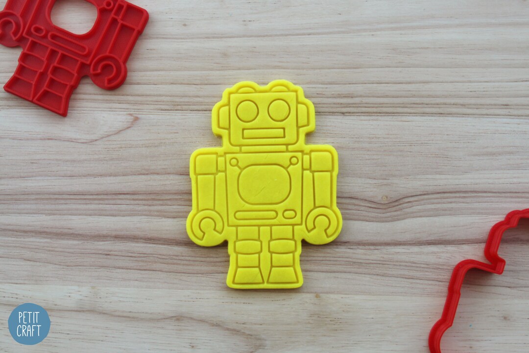 Retro Robot | Science Fiction, Toy Cookie Cutters and Embossers, Cake ...