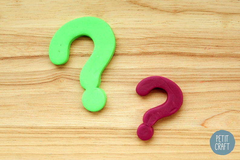 Question Mark | Cookie Cutters, Cake and Fondant Decorates - Etsy UK