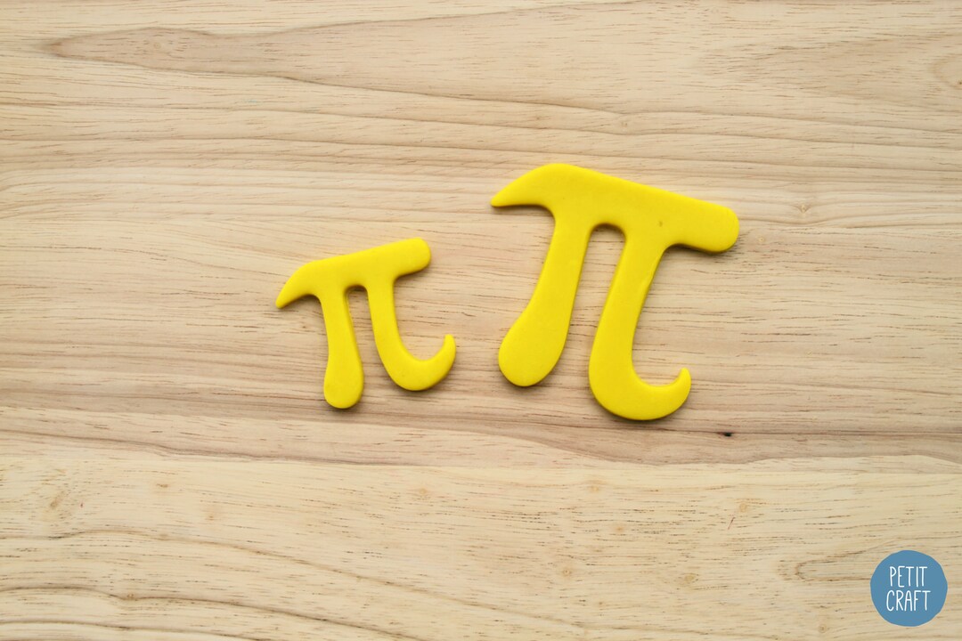 Pi Math Symbol | Cookie Cutter, Cake and Fondant Decorates - Etsy