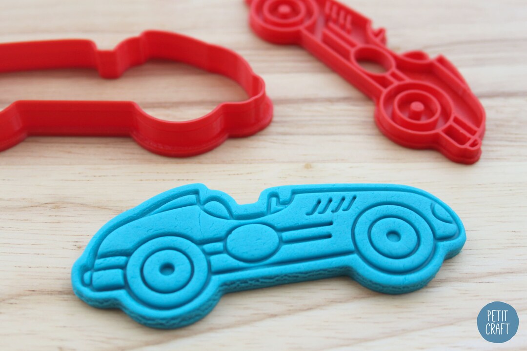 Vintage Racing Car | Automobile Cookie Cutters and Embossers, Cake and ...
