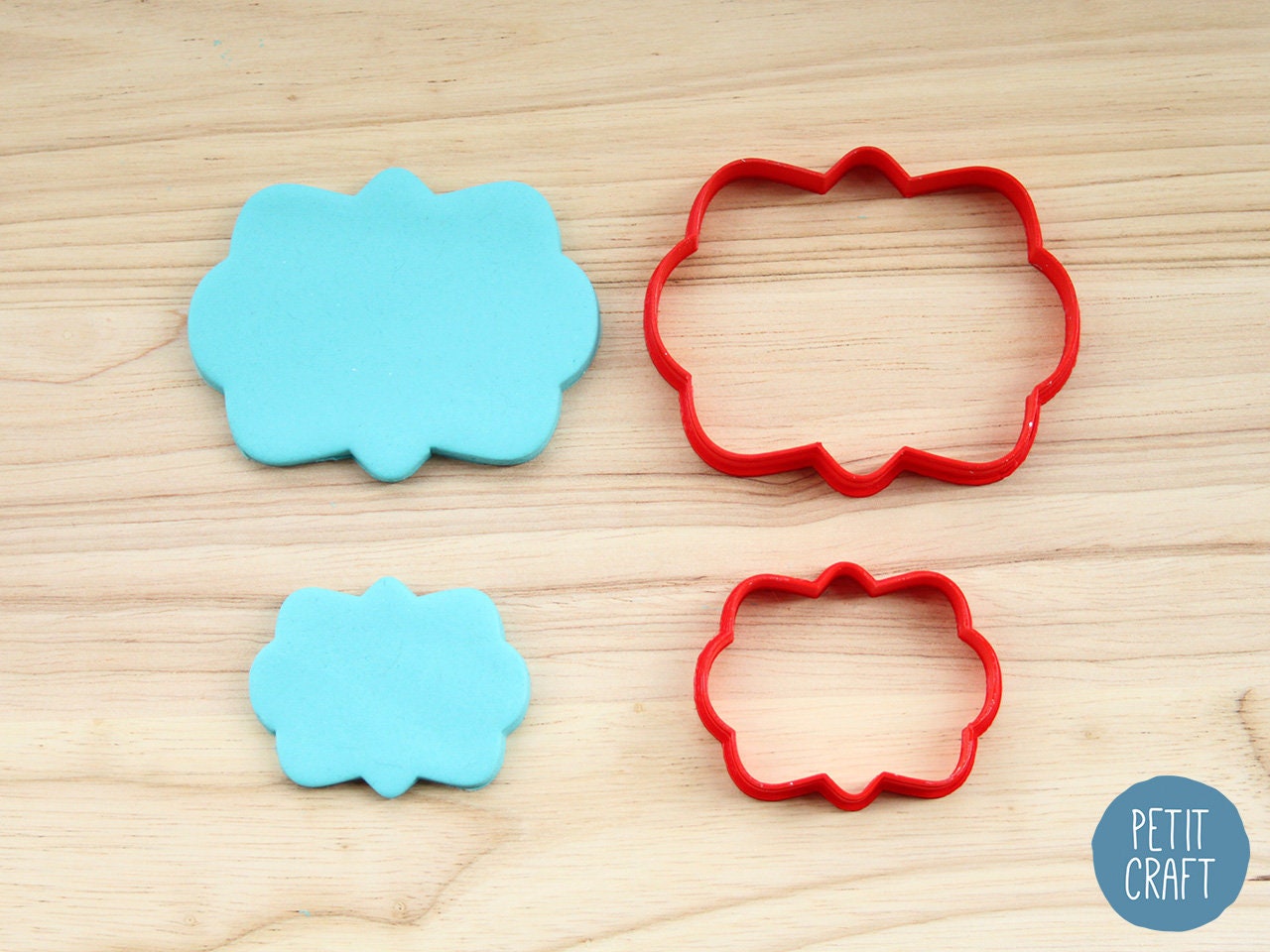 Vintage Frames & Borders | Geometric Shapes Cookie Cutters, Cake and ...