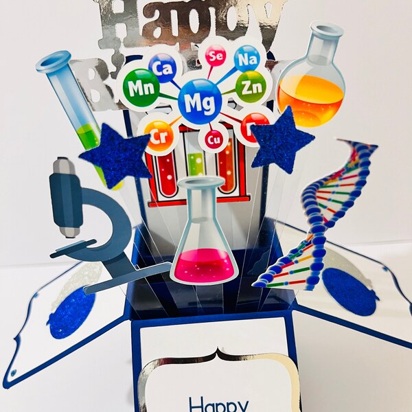 Chemistry Card - Etsy UK