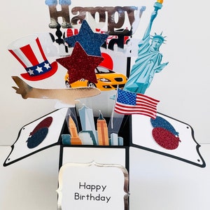 New York Card in a Box/3d Card - Etsy UK