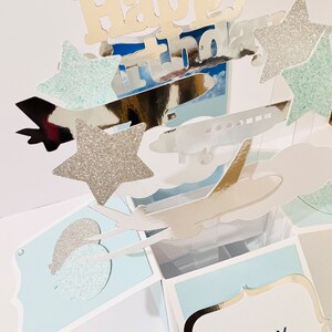 Aeroplane Card in a Box/pop up Box - Etsy Canada