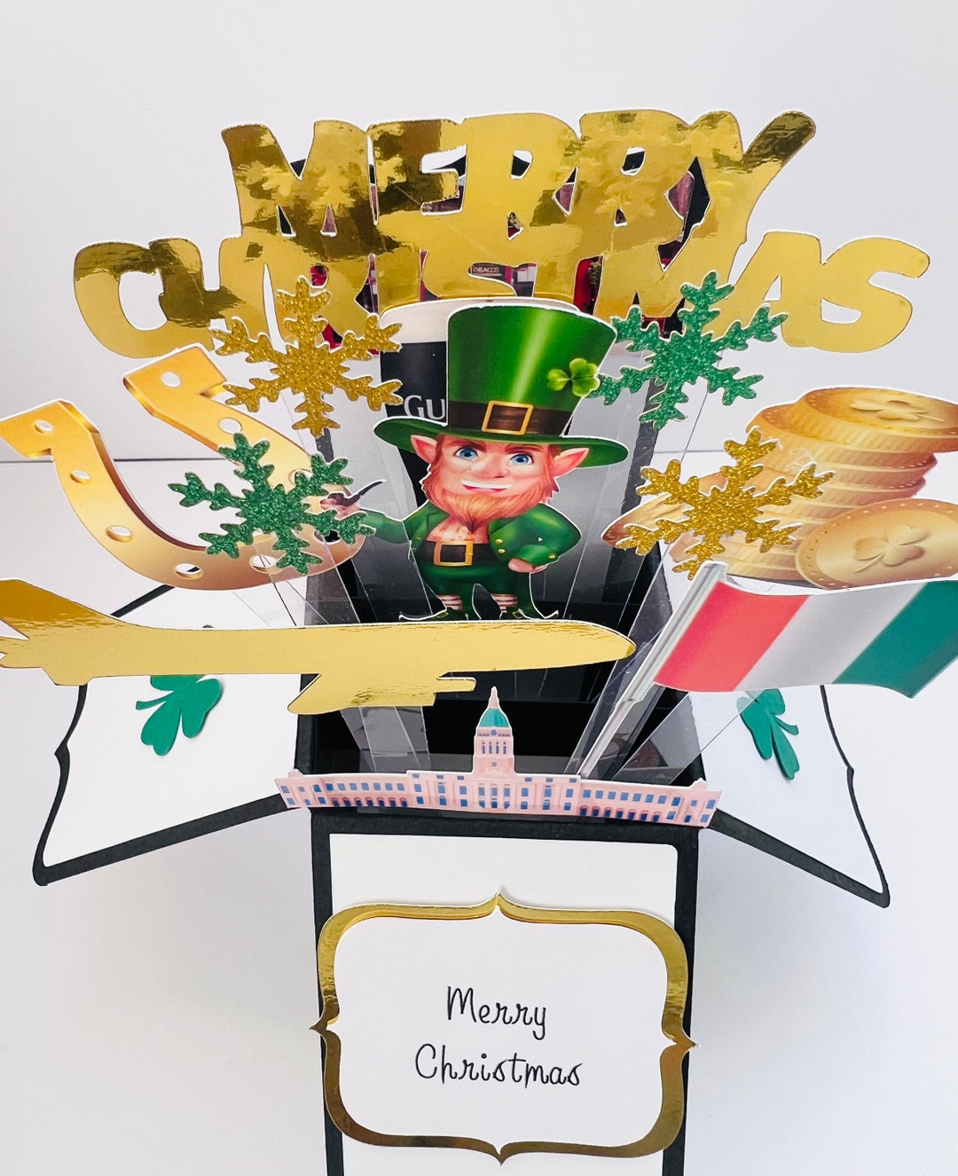 Christmas Dublin Card - Etsy