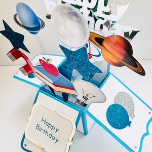 Physics Themed Birthday Card/3d Card - Etsy