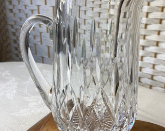 Crystal Pitcher Vintage | Etsy