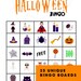Halloween BINGO Kids Class Game Halloween Class Game Halloween Game ...
