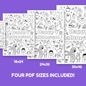 GIANT Engineering Coloring Poster Halloween Printable Poster Engineer ...