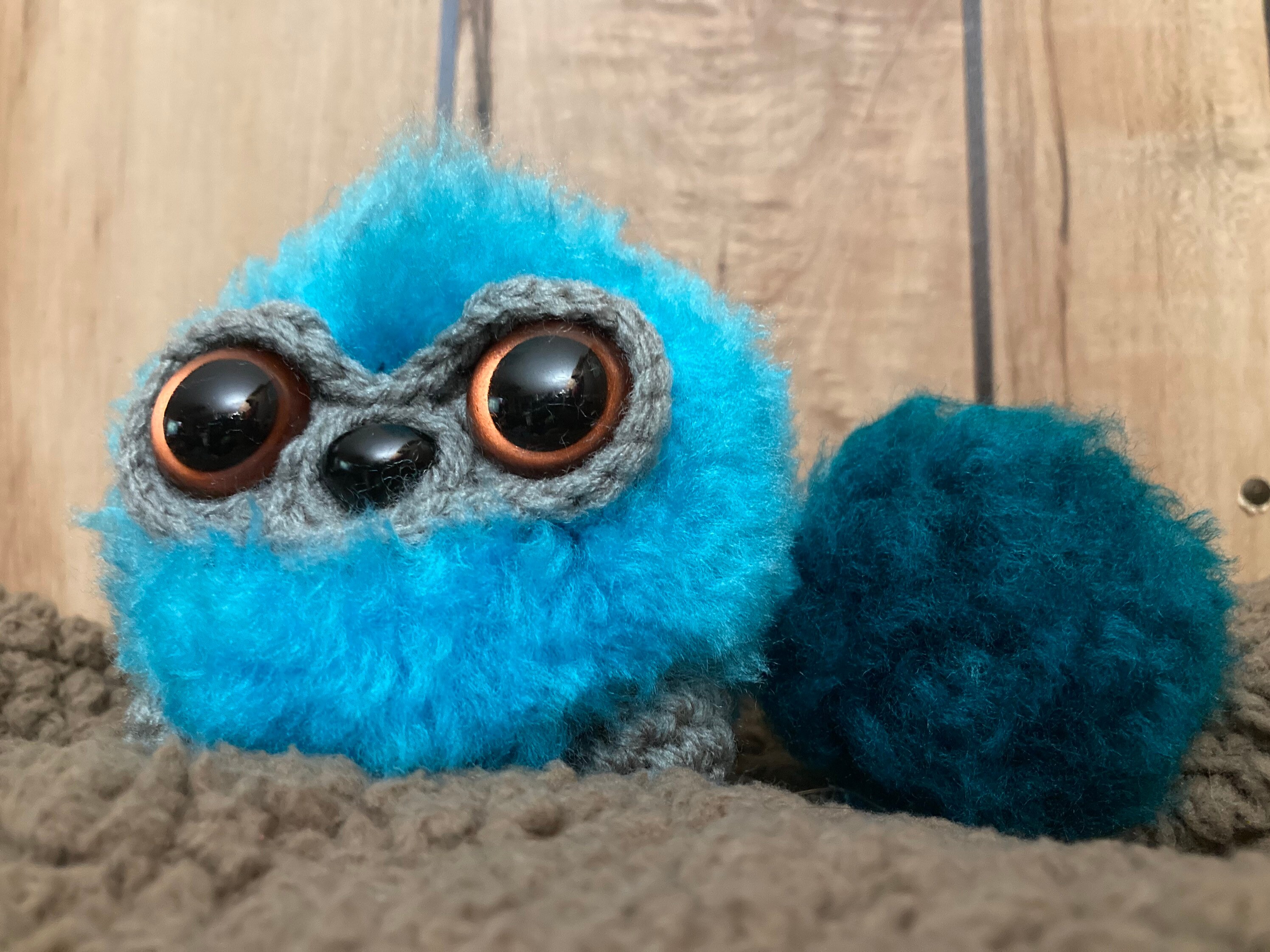 Skull Pixel Art Furry Fuzzy Cuddle Bunny Yarn Lovable Cute Huggable ...