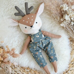 Deer Doll Sewing Pattern Animal Soft Toy Pdf Fawn Diy Tutorial - Etsy