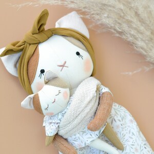 Instant Download Sewing Pattern Cat Family Doll Bundle - DIY Soft Toy ...