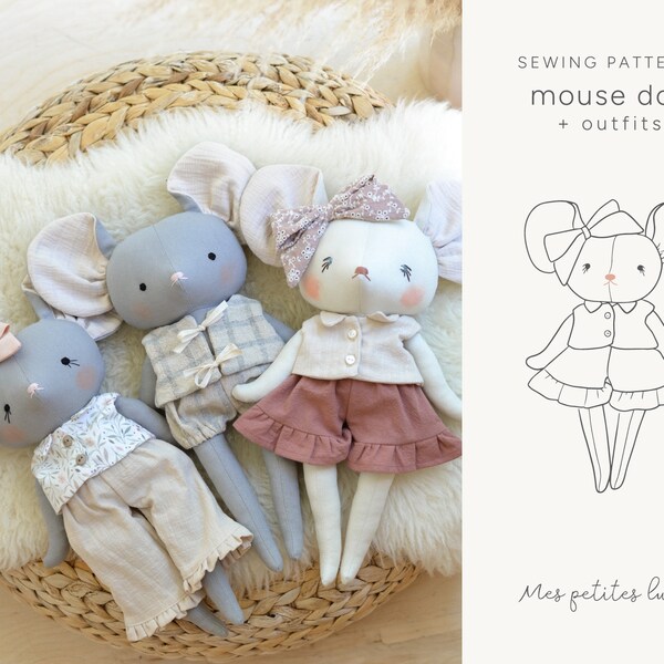 Mouse Sewing Pattern - Etsy