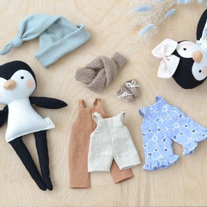Penguin Doll Sewing Pattern Soft Toy Tutorial Easy Rag Doll Handmade - Etsy