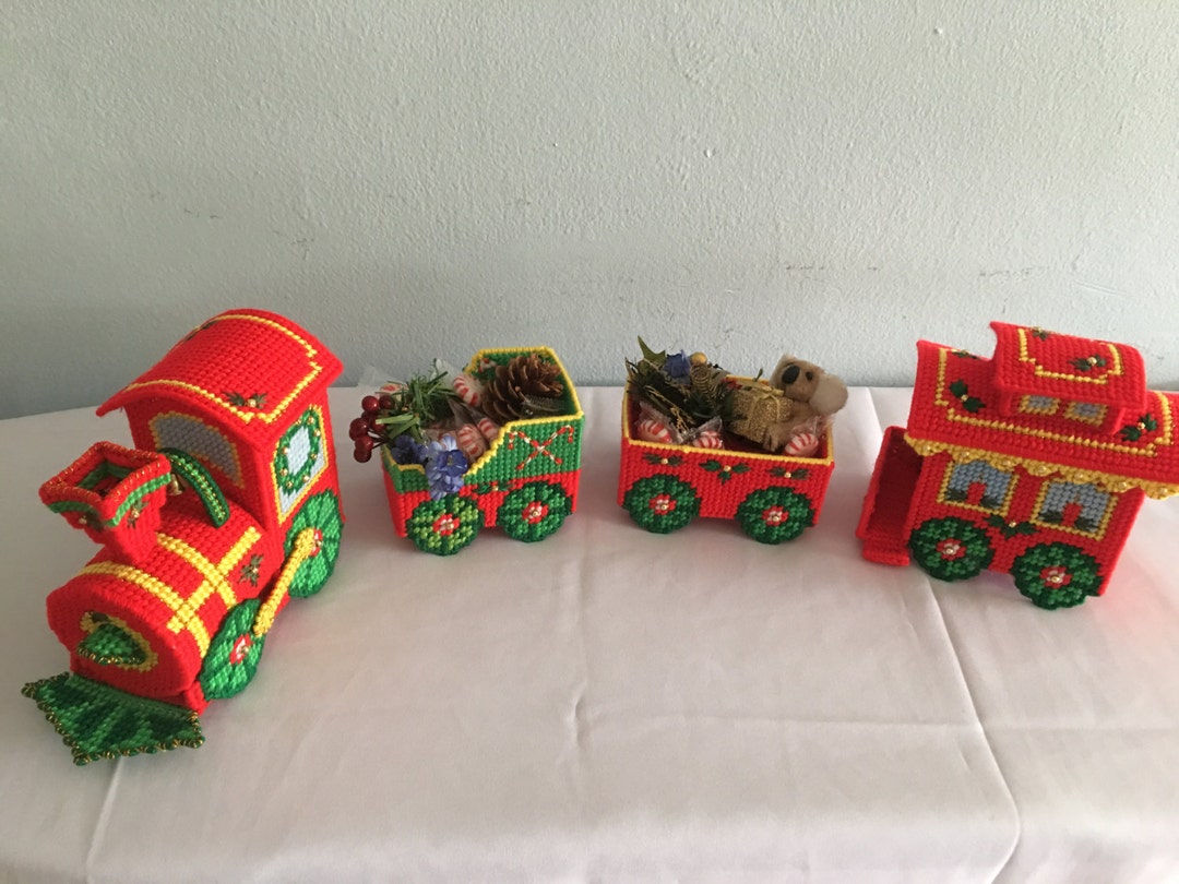 Plastic Canvas Train - Etsy