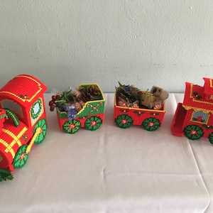 Plastic Canvas Train - Etsy