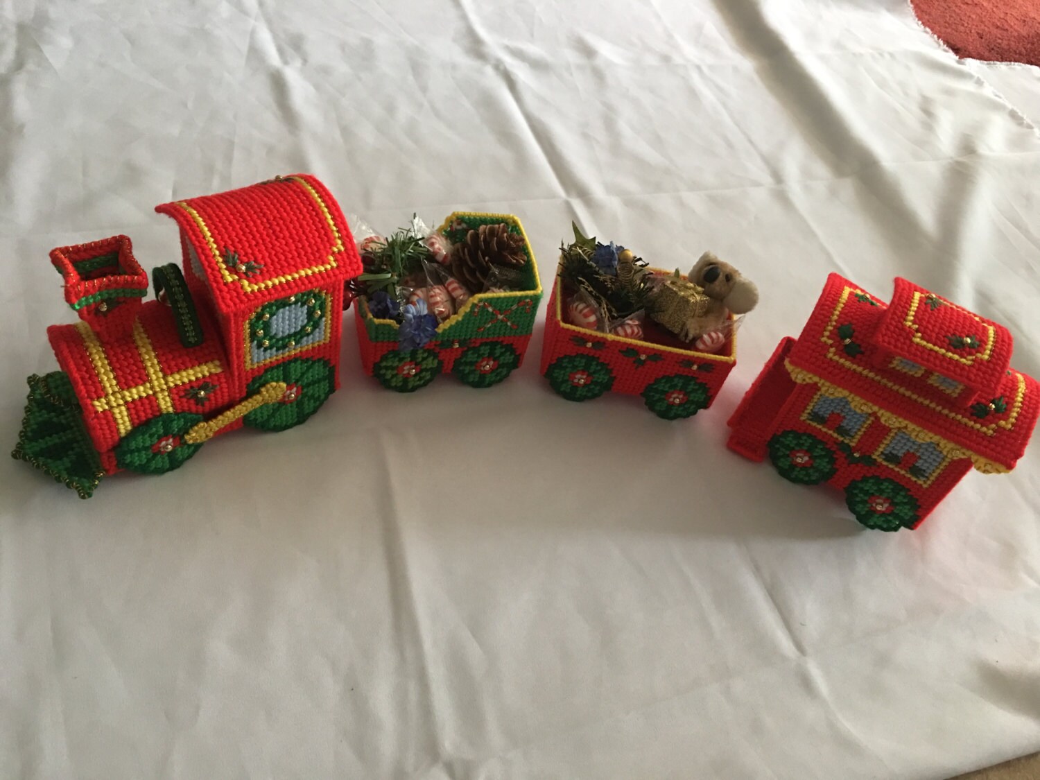 Plastic Canvas Train - Etsy